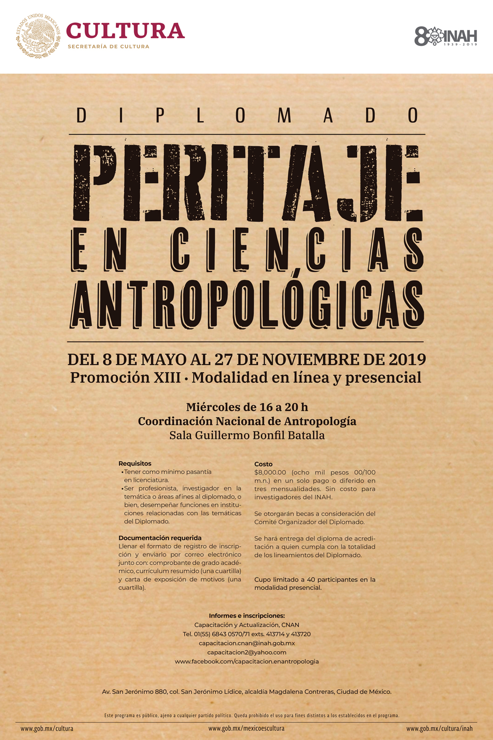 ABREN DIPLOMADO DE PERITAJE ANTROPOLÓGICO DEL INAH — Instituto Nacional ...
